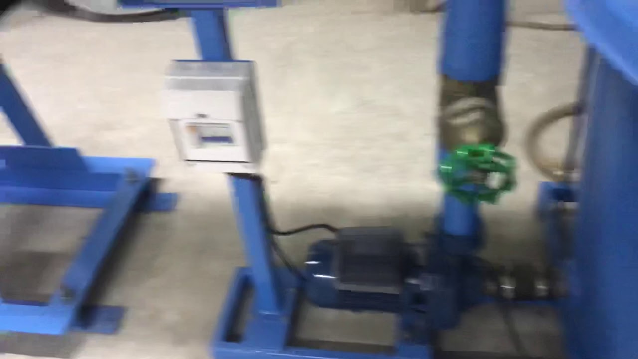 Tilting flume apparatus - YouTube