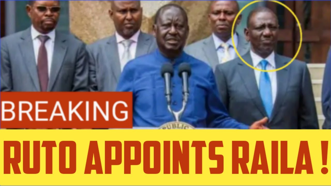 BREAKING NEWS ! Ruto NOMINATES Raila In STATEHOUSE To LEAD UDA & ODM ...