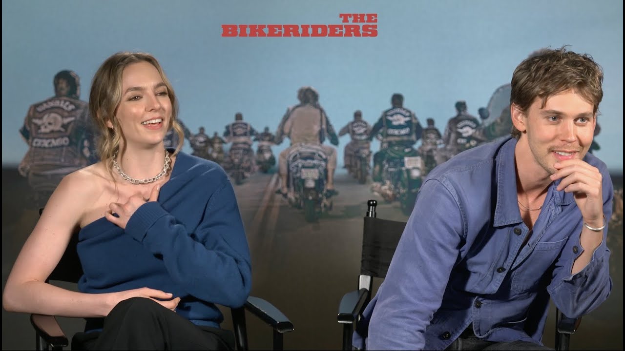 THE BIKERIDERS Interview! Jodie Comer, Austin Butler, Jeff Nichols! In ...