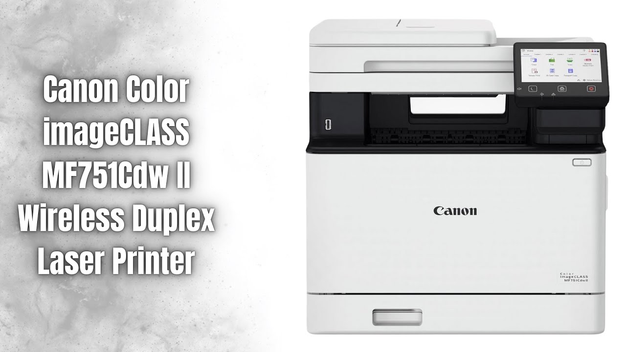 Canon imageCLASS MF751Cdw II Review | Fast 35 PPM Wireless Color Laser ...
