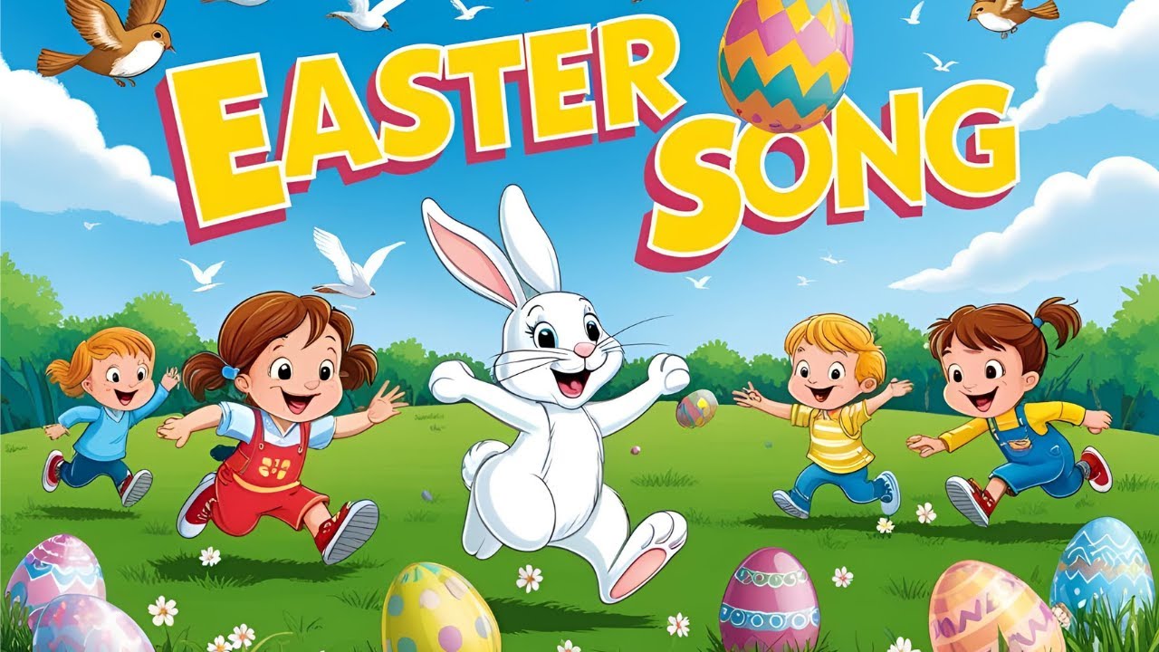 Bunny Bunny Run Run 🐰🎶 | Fun Easter Song for Kids | Easter Egg Hunt ...