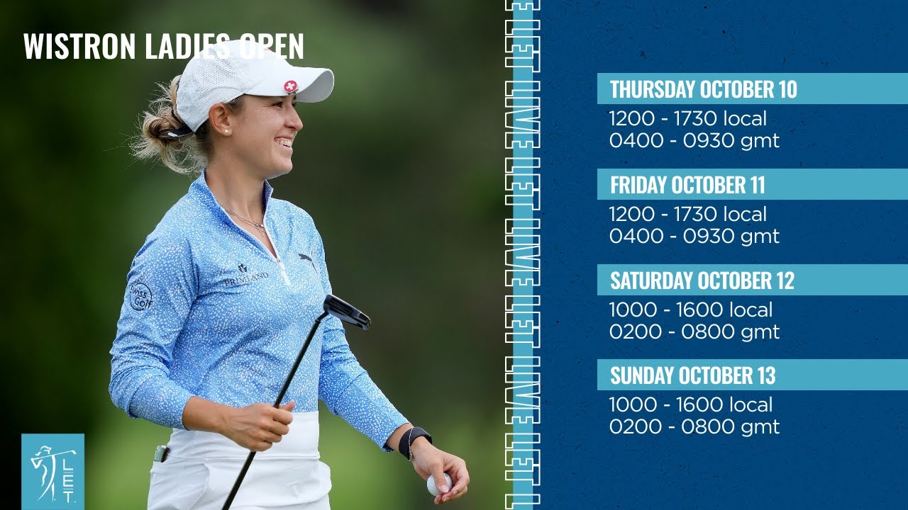 LIVE | Round 1 | Wistron Ladies Open - YouTube