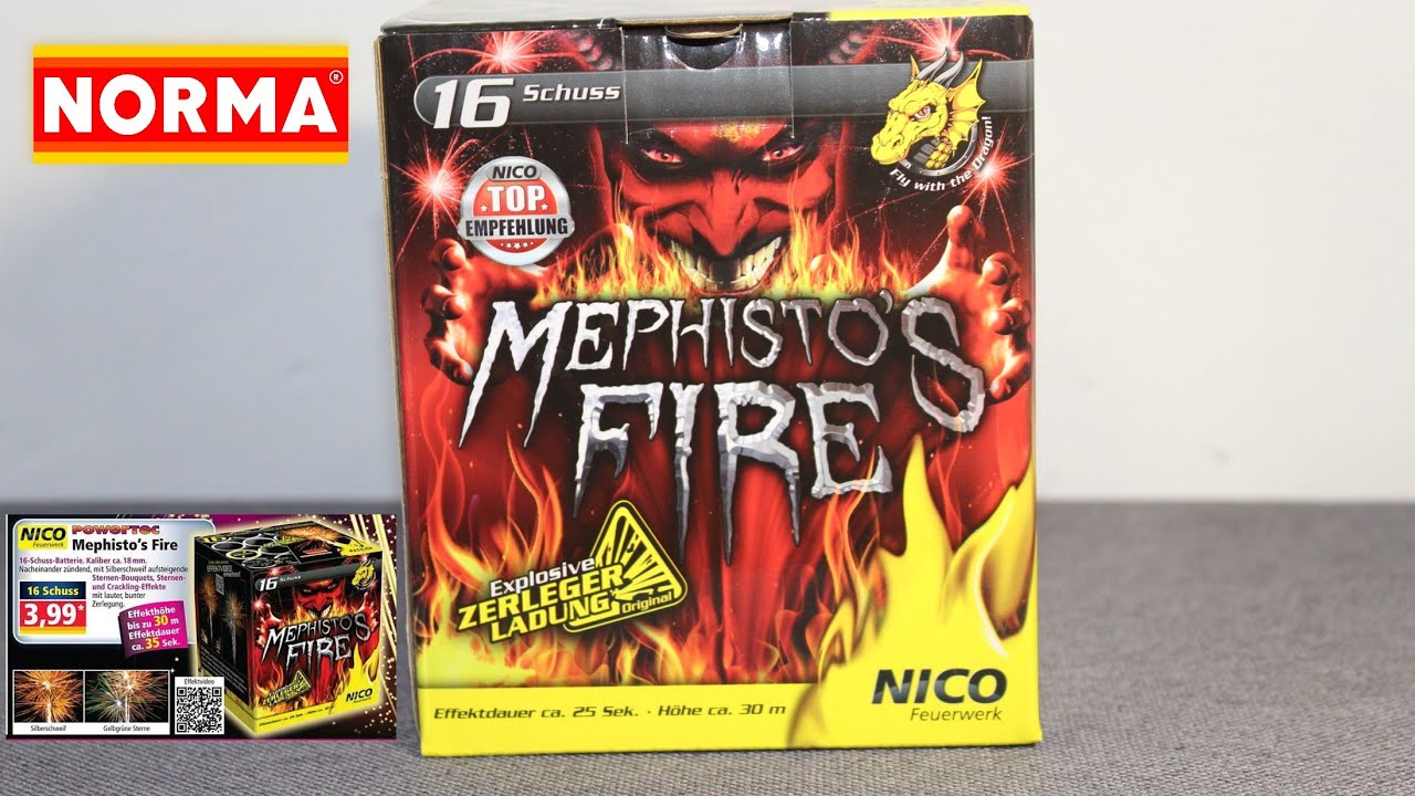 Nico Mephistos Fire [Norma] Heftiger Strobe Aufstieg! [4KUHD] - YouTube