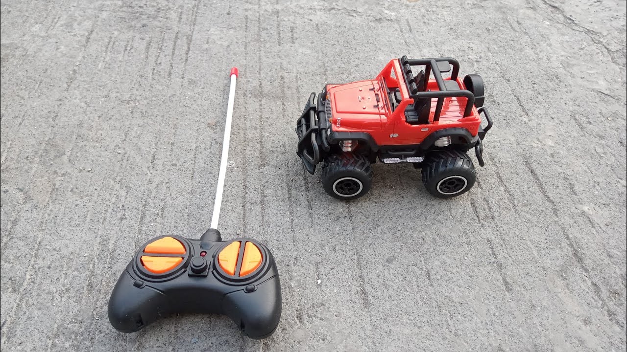 Unboxing Rc Mini Jeep From (shopee) - YouTube