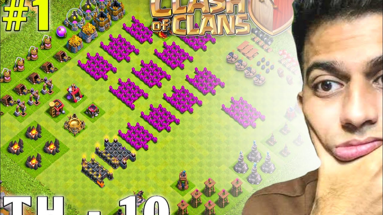 TH 10 craziest upgrade🔥CLASH OF CLANS/i am upgrading my th 10 account /#sumit007/#rhittergamer ...