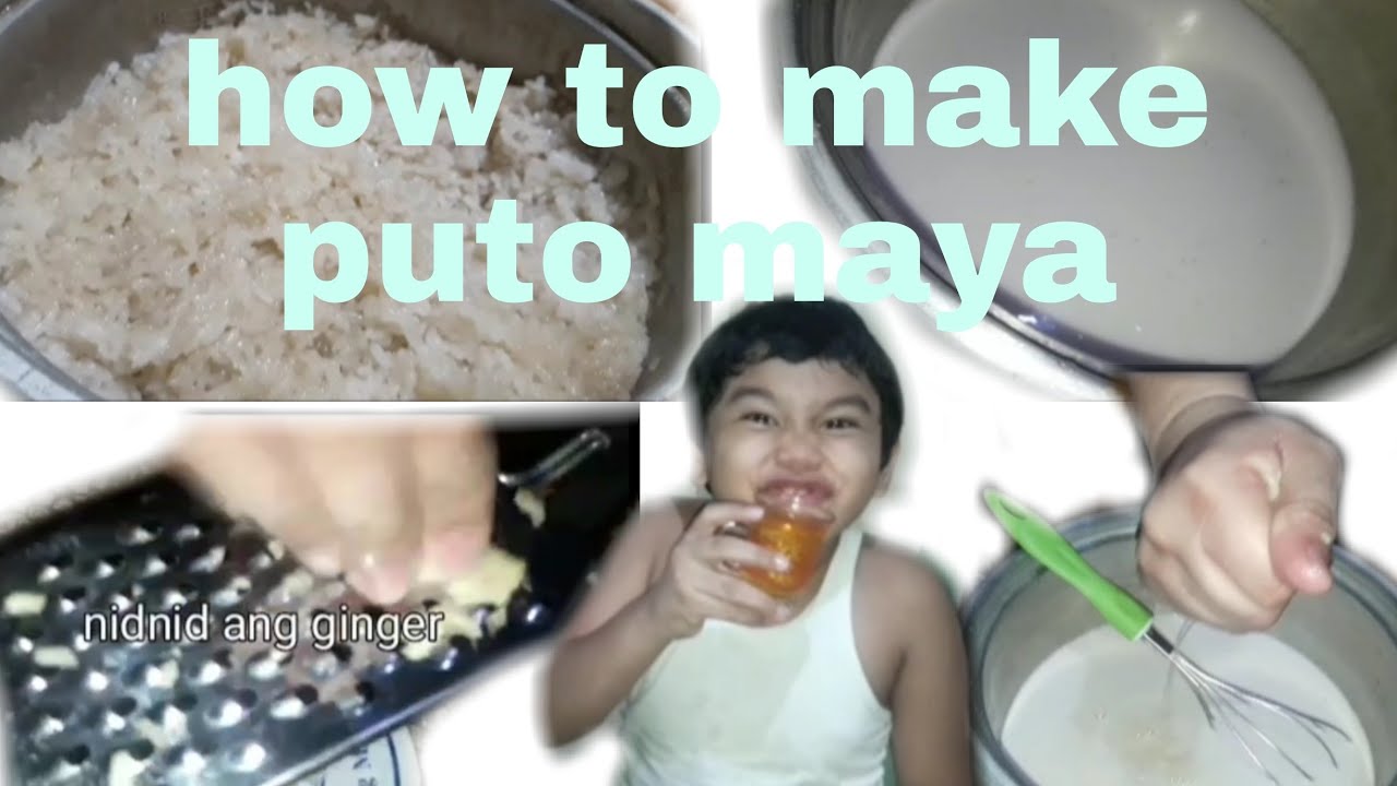 how to make puto maya? - YouTube