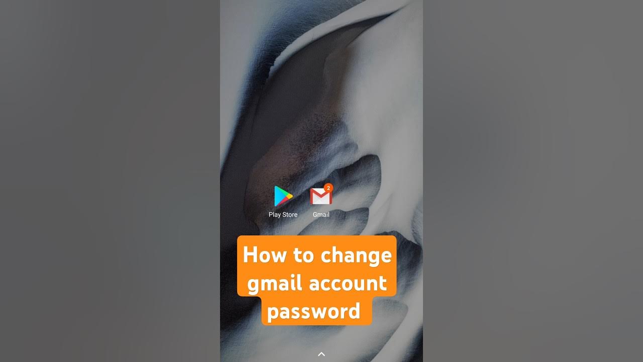 How to change Gmail Account Password - YouTube