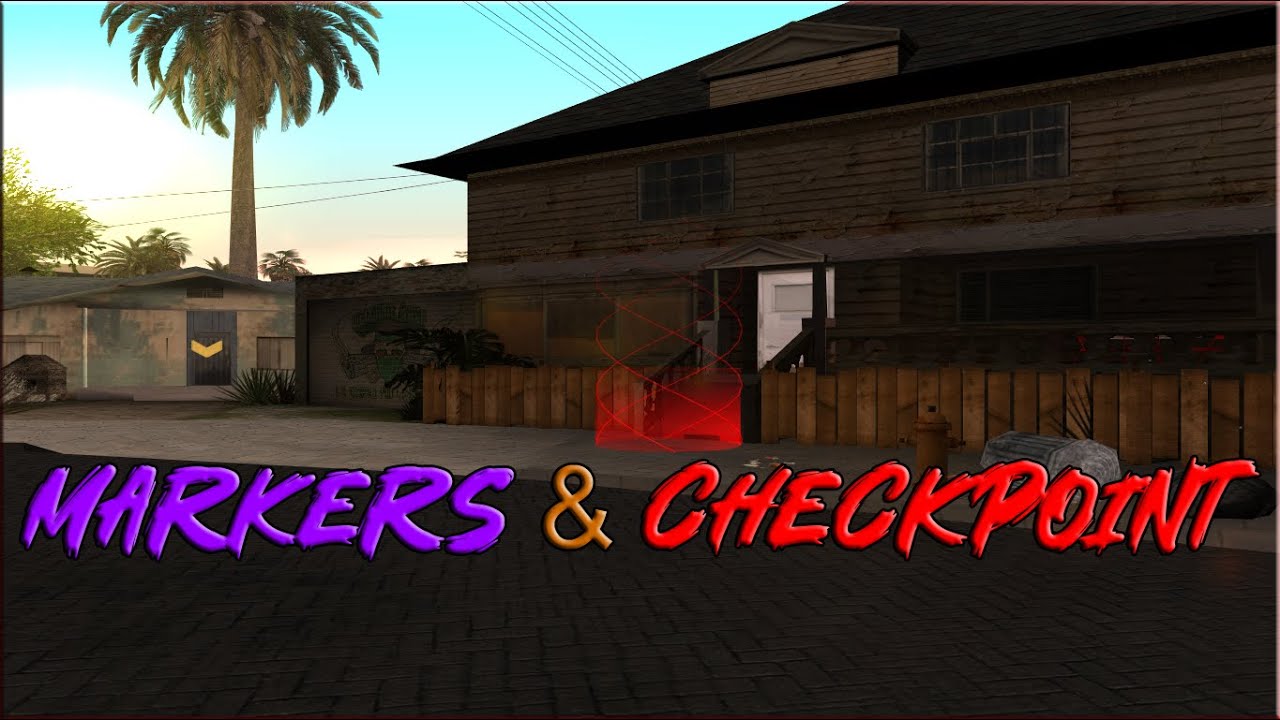 GTA San Andreas - Markers & Checkpoint - YouTube