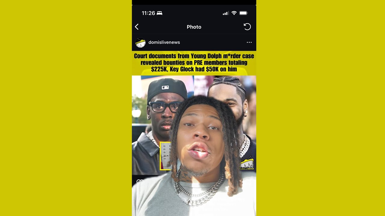 Not just young dolph they wanted everyone in pre dead!!! Will key glock ...