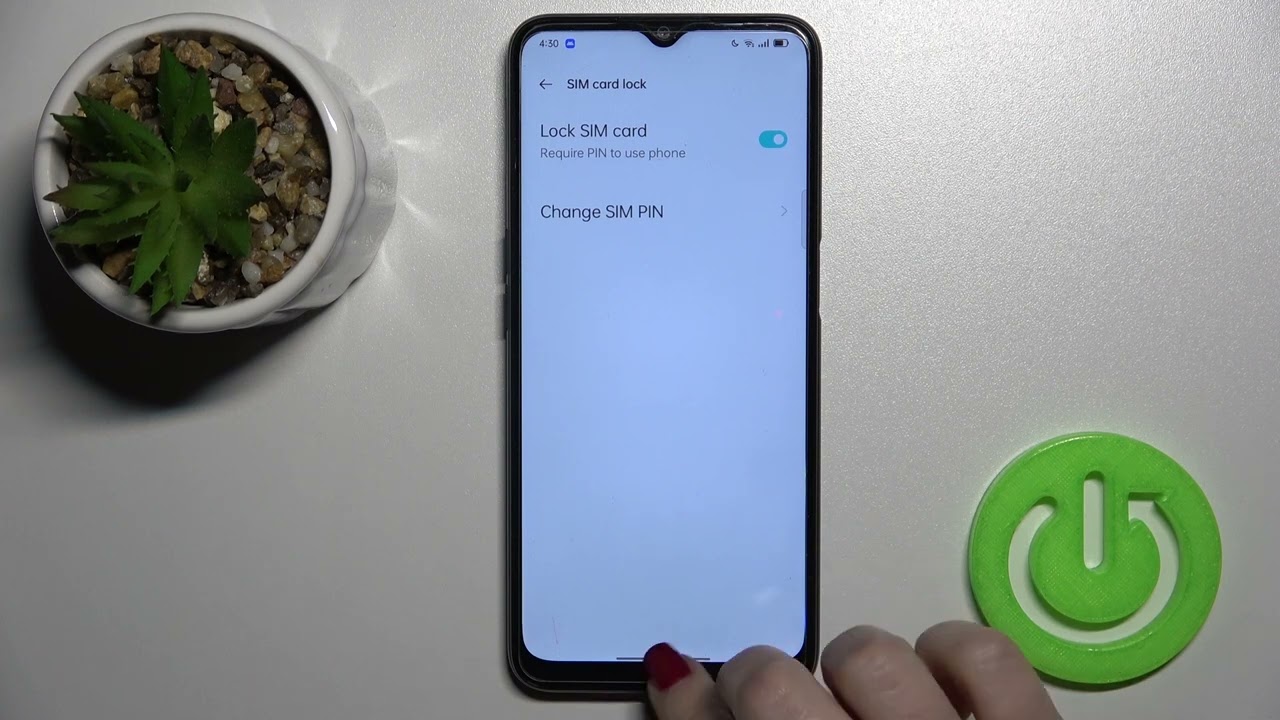 How to Add PIN Protection to SIM Card in Oppo A16 - Lock SIM Card with ...