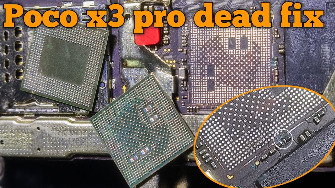 Poco x3 pro full dead || motherboard 2 line mishing || poco x3 pro dead ...