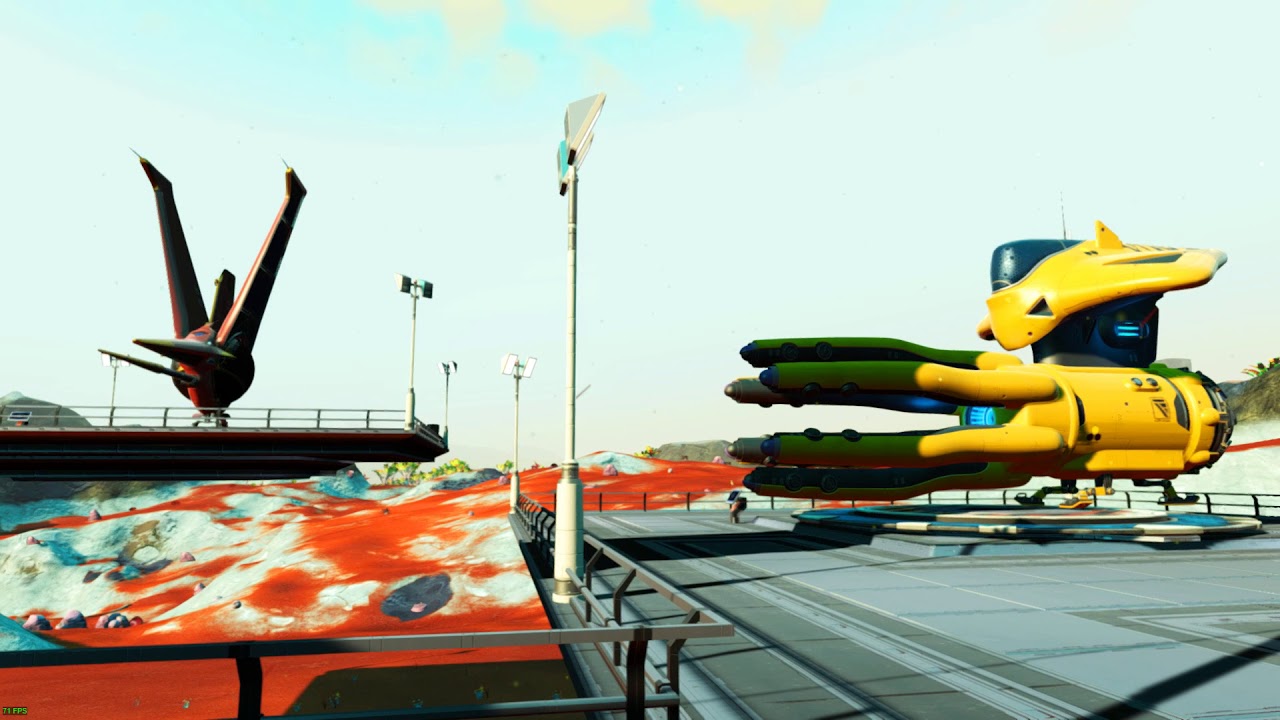 No Man's Sky Exotic Ship Animation - YouTube