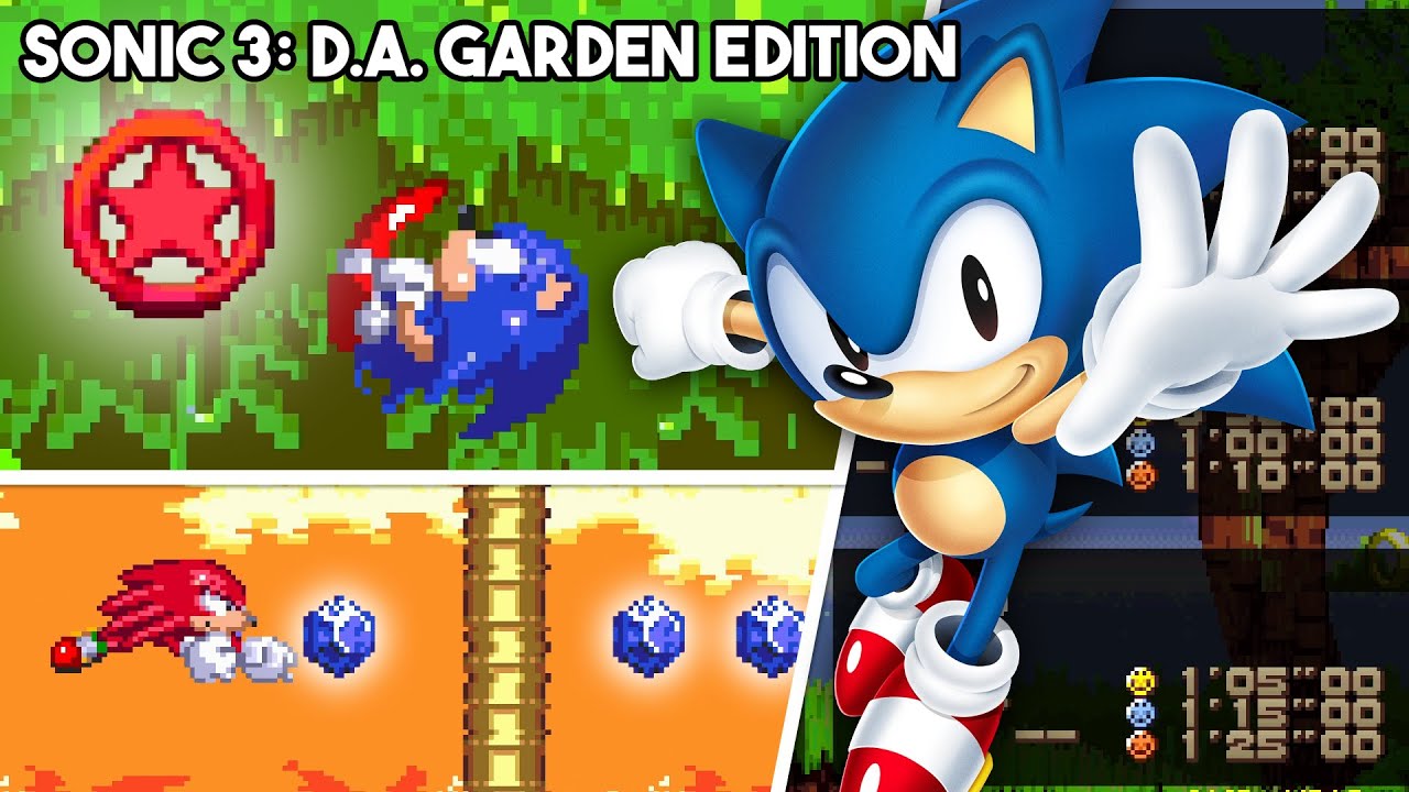 The Ultimate Sonic 3 A.I.R. Mod - New Level Layouts, Challenge Modes ...