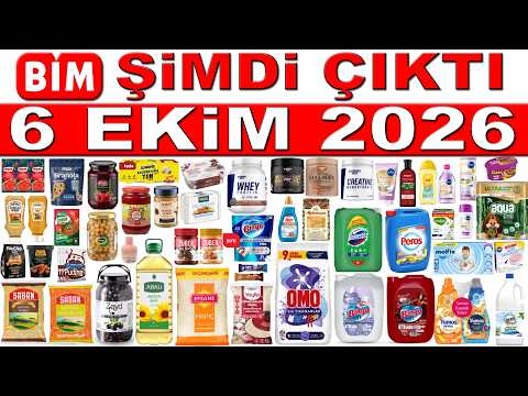 BİM 6 EKİM 2026 KATALOĞU | TEMİZLİK VE GIDA ÜRÜNLERİ | BİM KAHVE KONSEPTLİ KİŞİSEL BAKIM ÜRÜNLERİ