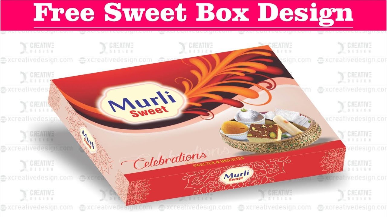 Best Sweet Box Design In Coreldraw | Mithai Box Design Free Download ...