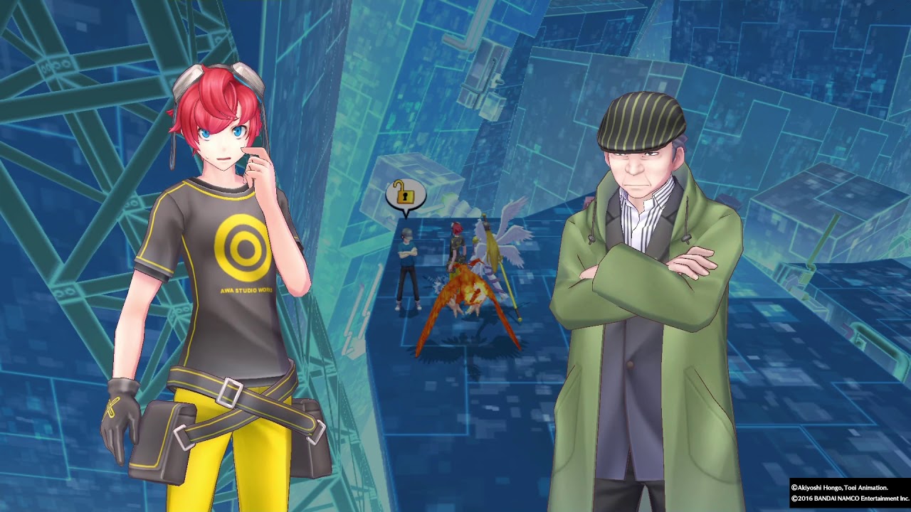 Digimon Story: Cyber Sleuth - Wow! Mysterious Digital Face - YouTube