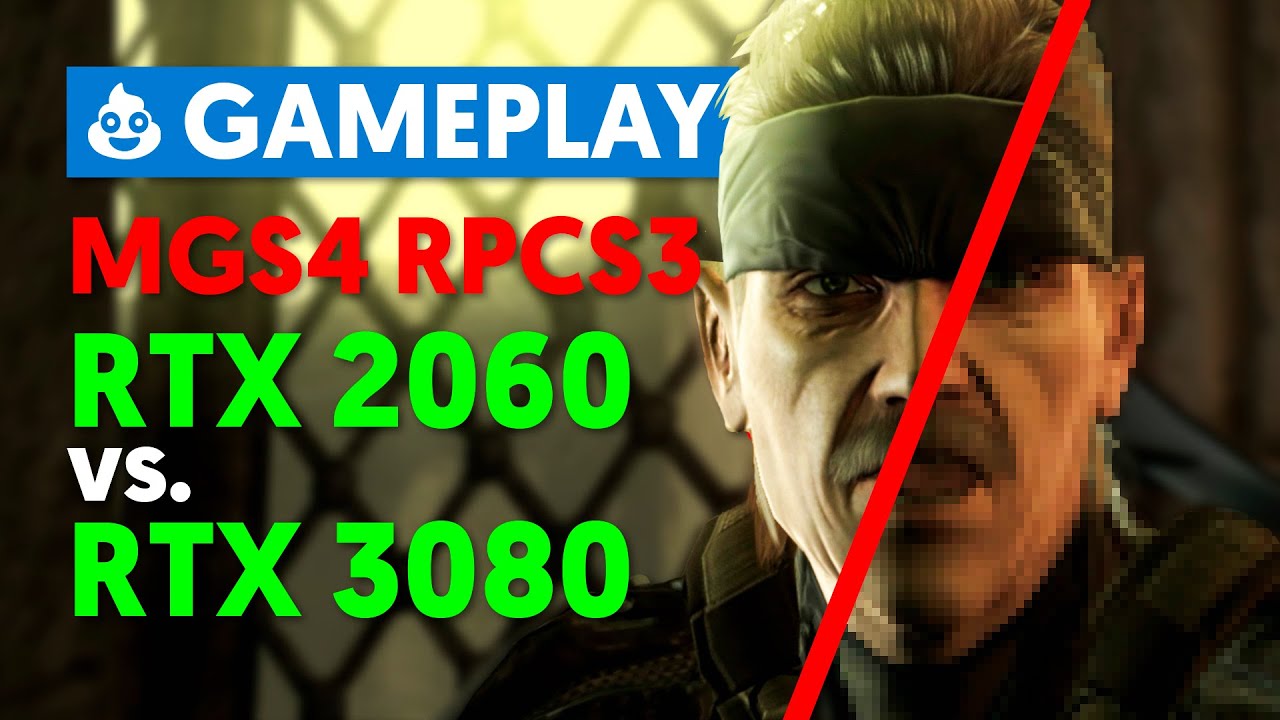 Metal Gear Solid 4 | RPCS3 GPU Comparison - YouTube