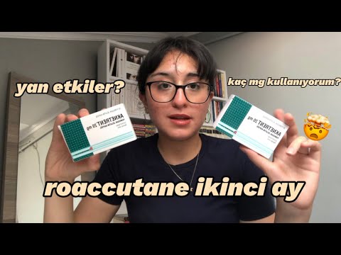 ROACCUTANE İKİNCİ AY NASILDI? YAN ETKİLER? KAÇ MG KULLANIYORUM? 🫠 - YouTube