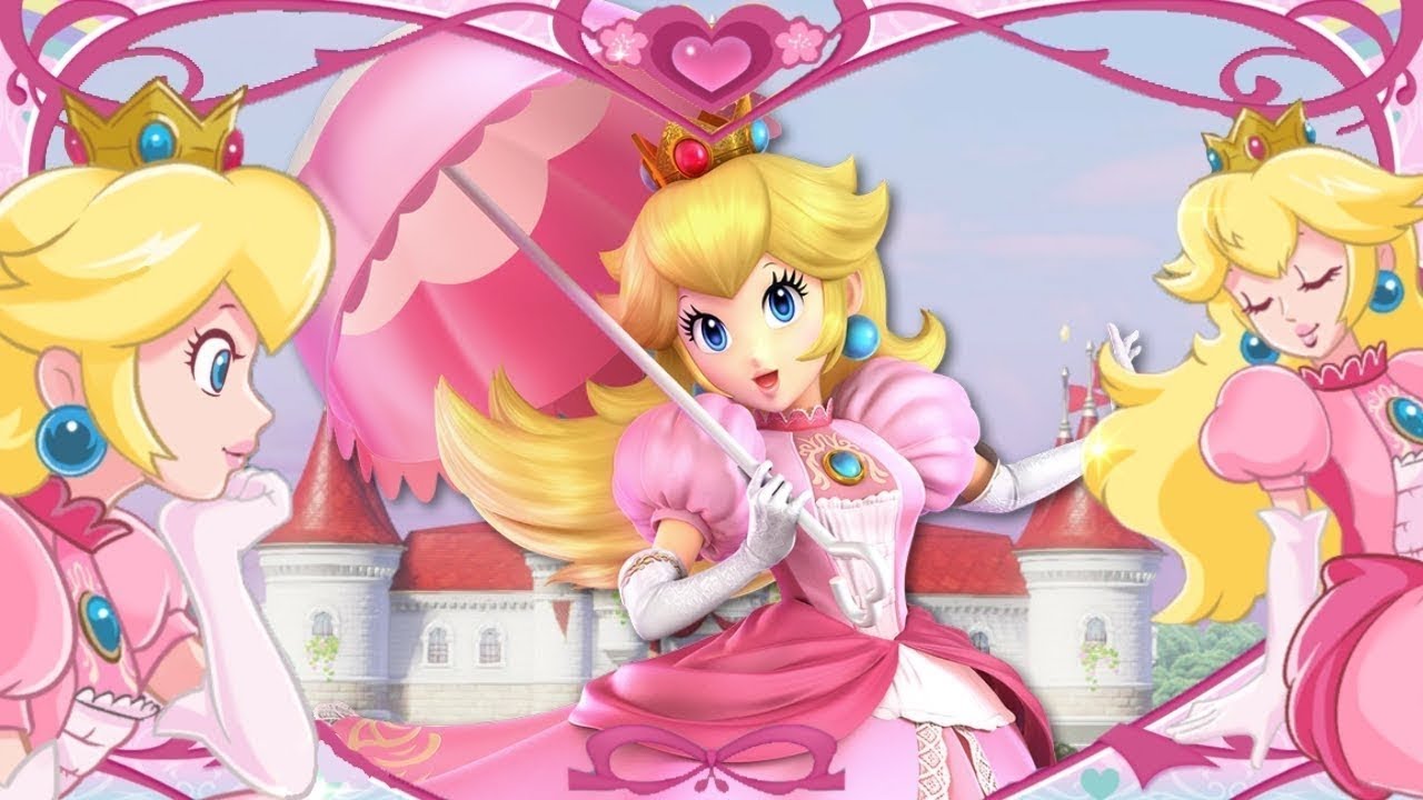 💕Super Smash Bros Ultimate Giantess Princess Peach Mod Nintendo Switch ...