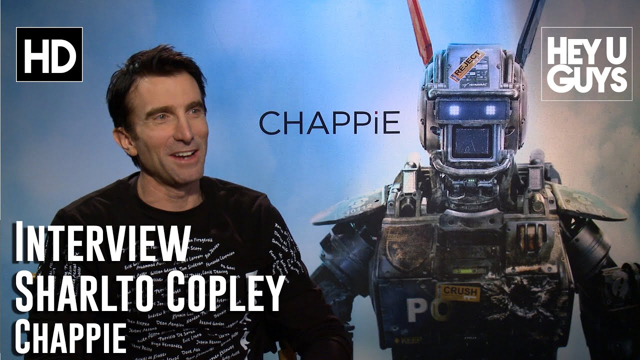 Sharlto Copley Interview - Chappie - YouTube