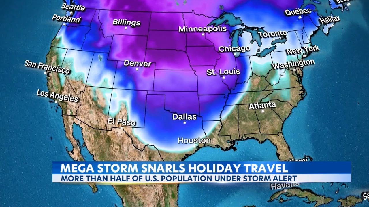 Mega storms hit over 200 million Americans, with historic freezing ...
