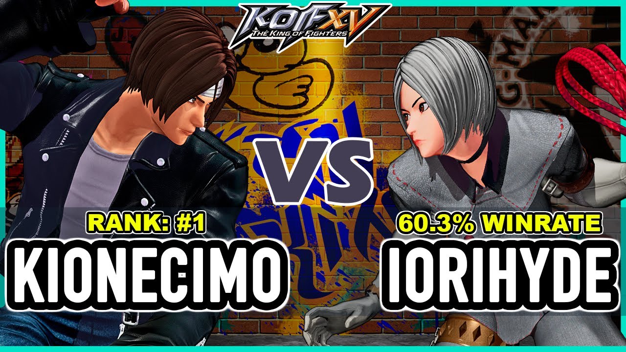KOF XV 🔥 Kionecimo (Kyo/Iori/Clark) vs Iorihyde (Whip/Joe/Ryo) - YouTube