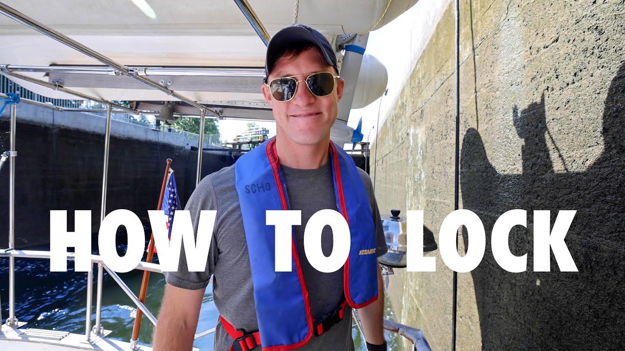 How To Lock a Boat (while transiting 9 locks on the Trent-Severn) - YouTube