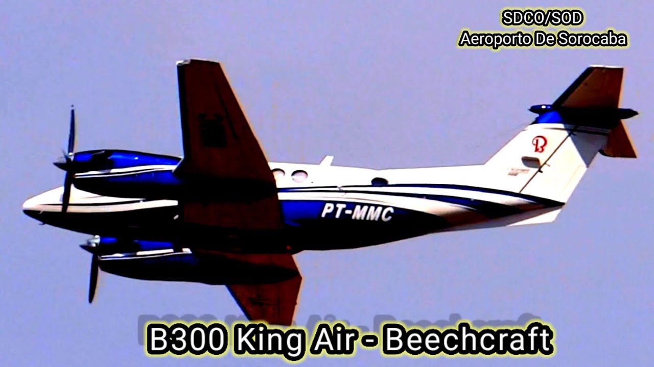 Vídeo Documentário - PT-MMC - B300 King Air - Beechcraft (Descrição Com ...