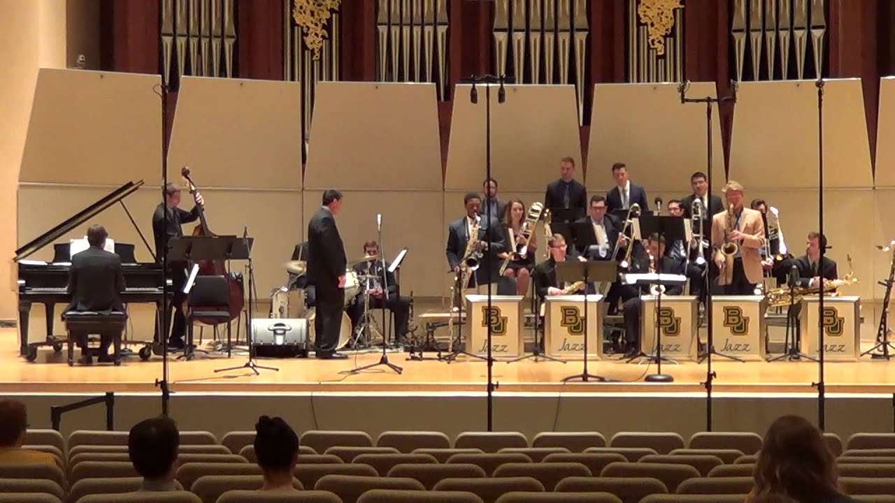 Blues On Down--Baylor Concert Jazz Ensemble - YouTube