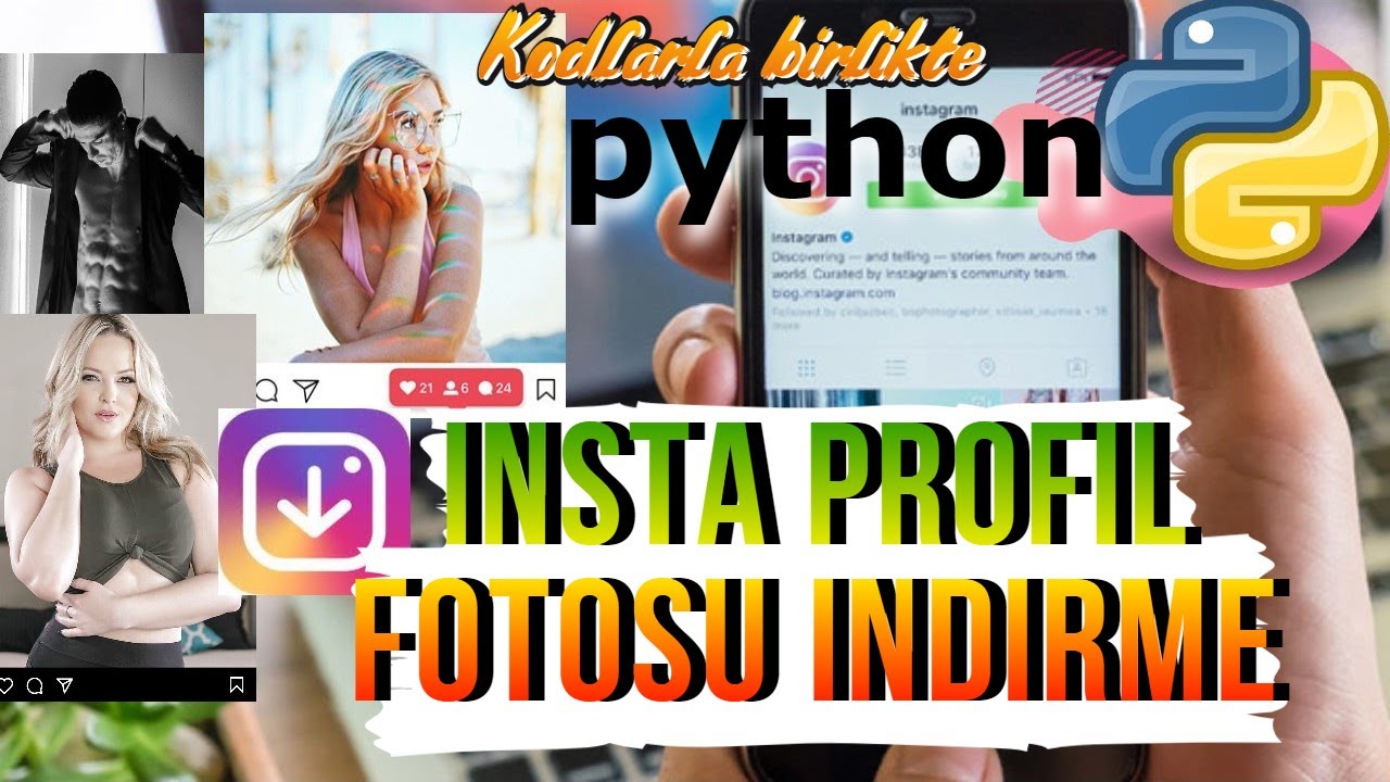 Python ile instagram uygulaması kodlama - YouTube