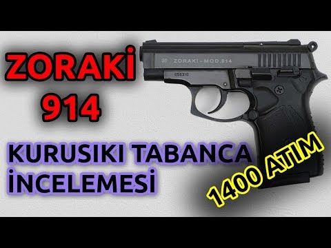 Zoraki 914 Kurusıkı Tabanca İncelemesi (1400 Atıma Ulaştı)