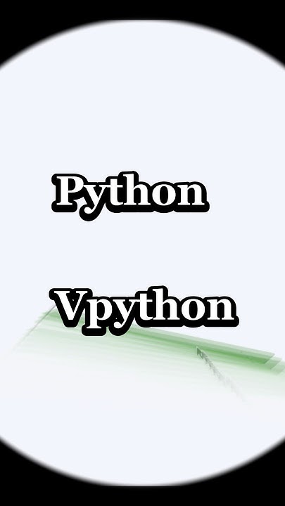 【Vpython】ホールインワンを狙え！ #python #vpython #プログラミング - YouTube
