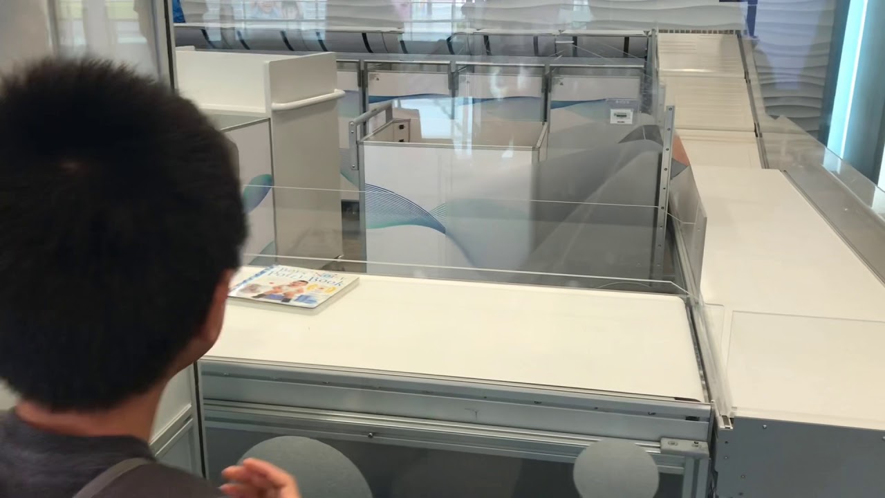 Book Drop Process at Singapore Library - YouTube