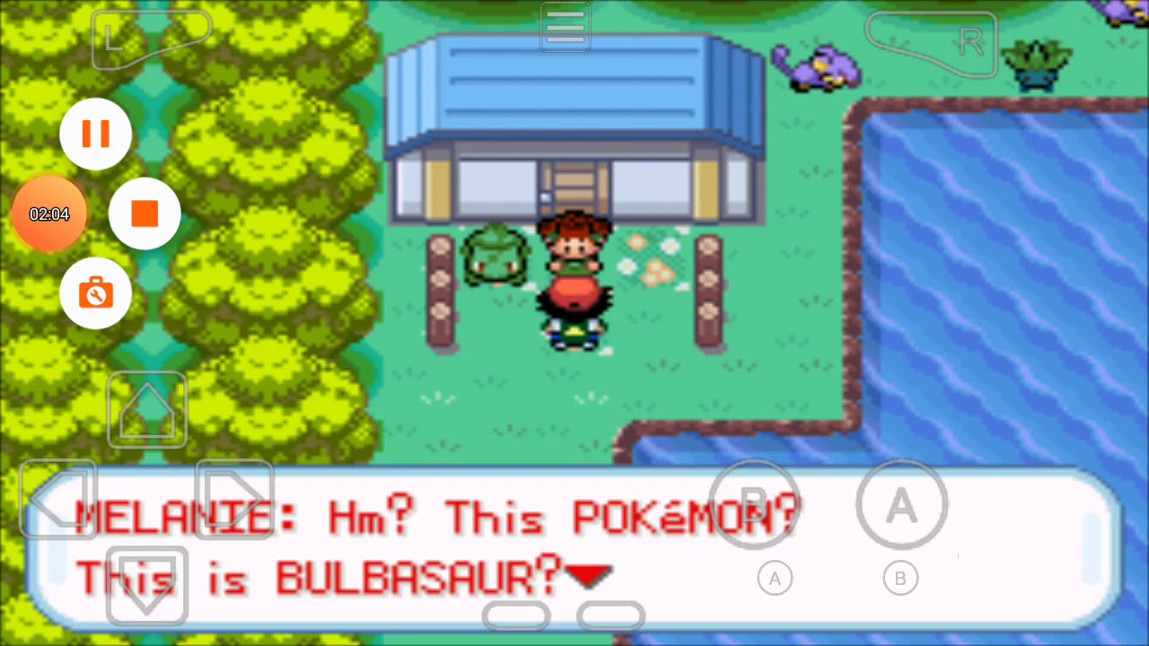 Pokemon Ash Grey bulbasaur catch - YouTube