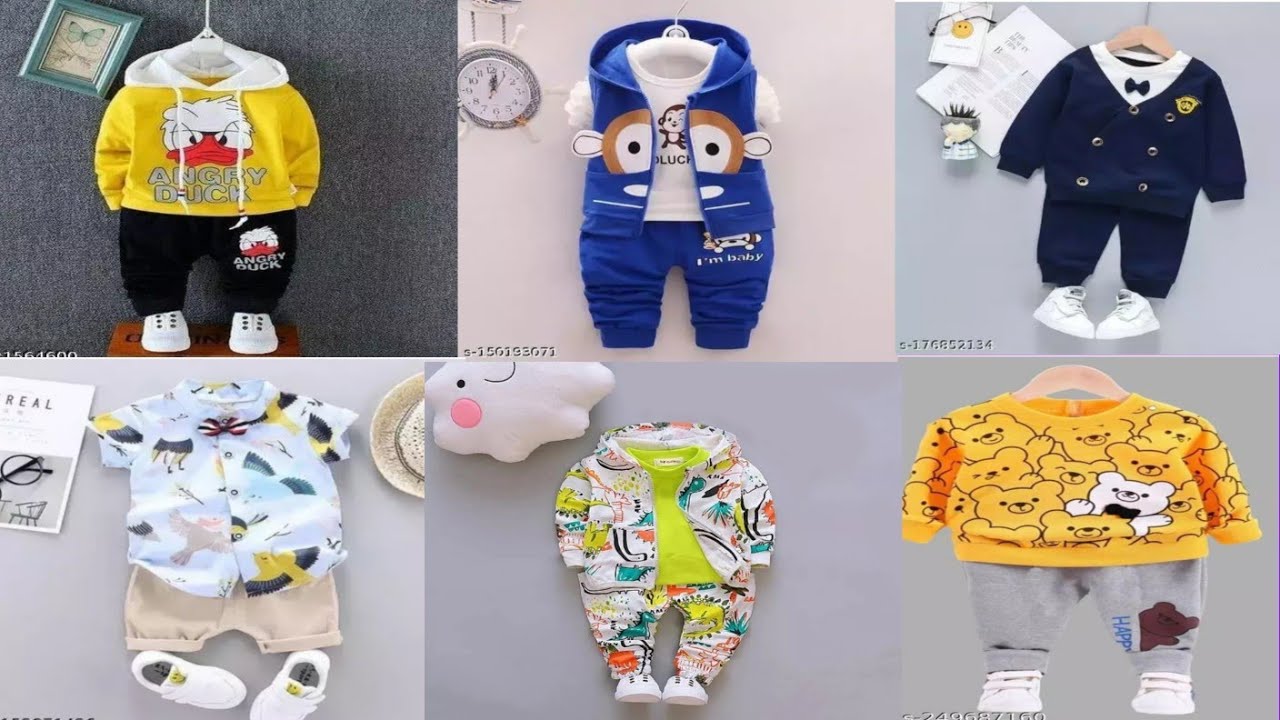 50+New trend/stylish boys clothing set design in online shopping don't ...
