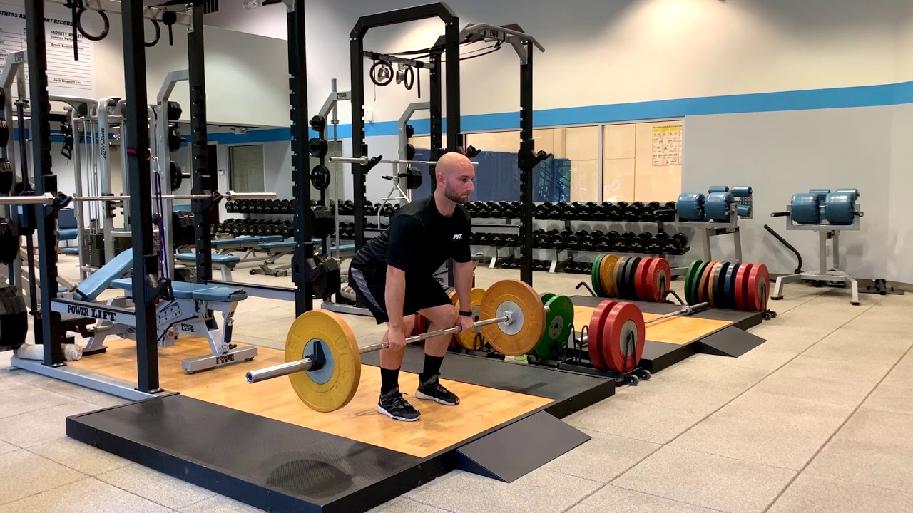 Clean High Pull Below Knee - YouTube