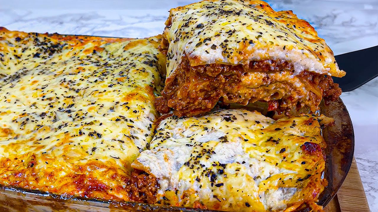 Best Lasagna Recipe super Easy لازانیای بسیار نرم وخوش مزه - YouTube