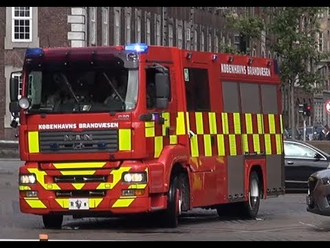 [House Fire] 3 Units responding Fire Rescue Copenhagen / Brandvæsen ...