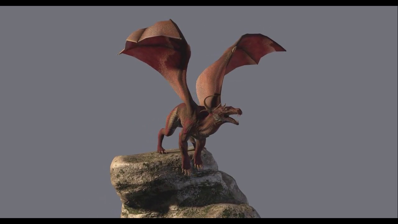 Dragon - Render - YouTube