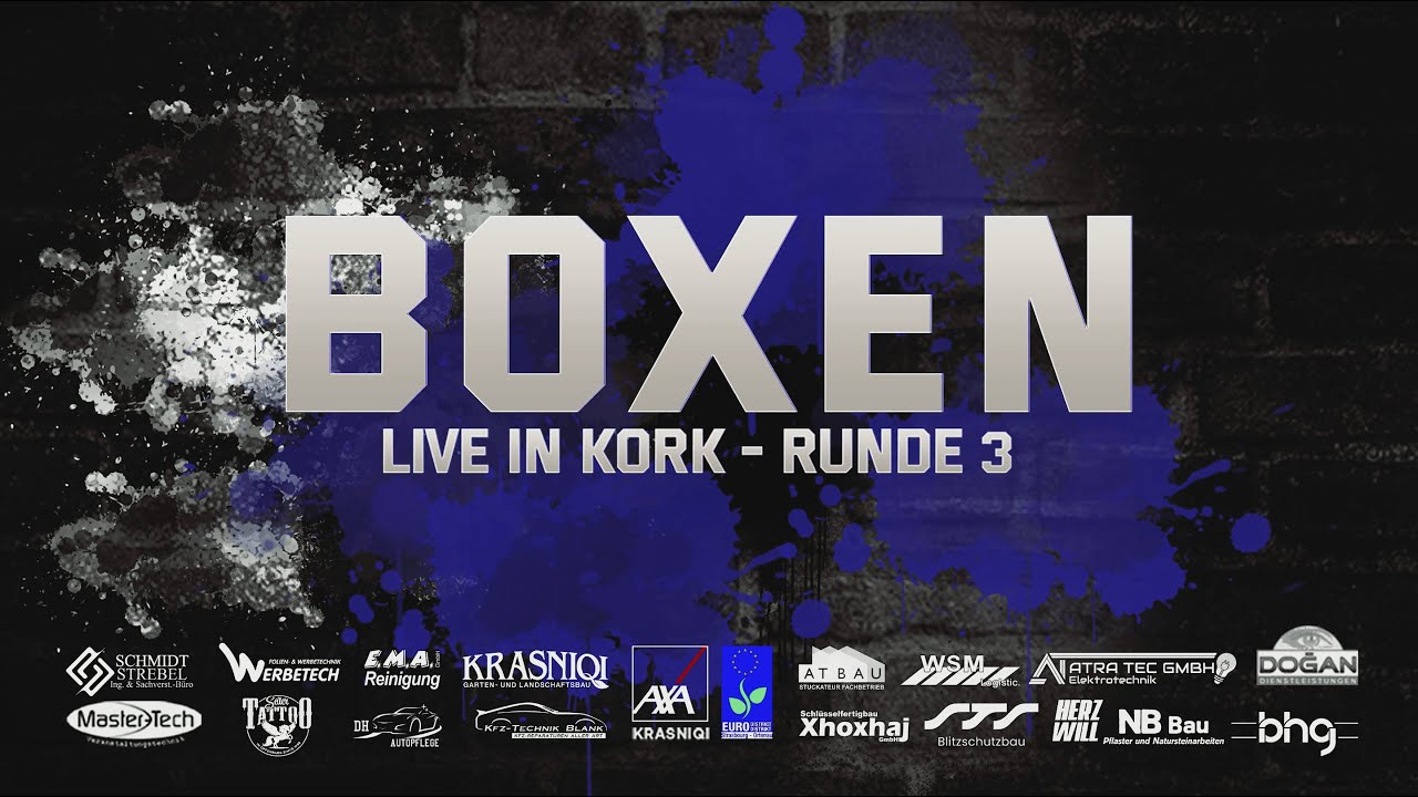 Euro District Boxing Championship 3 - KORK, Gemeindehalle - YouTube