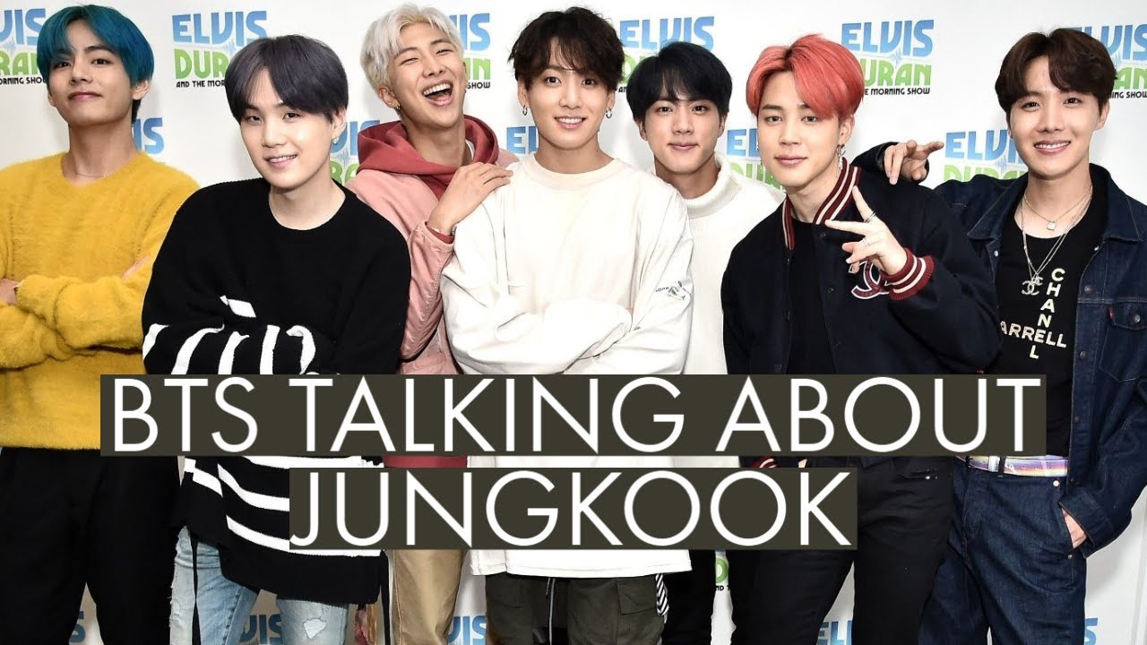 BTS talking about Jungkook - YouTube