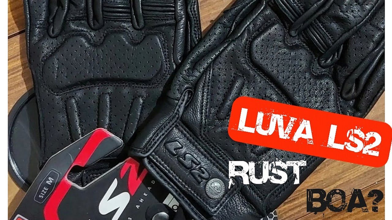 luva LS2 RUST... #cb650f #ls2helmet - YouTube