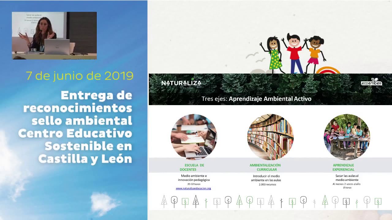 Reconocimientos sello ambiental Centro Sostenible en CyL - YouTube