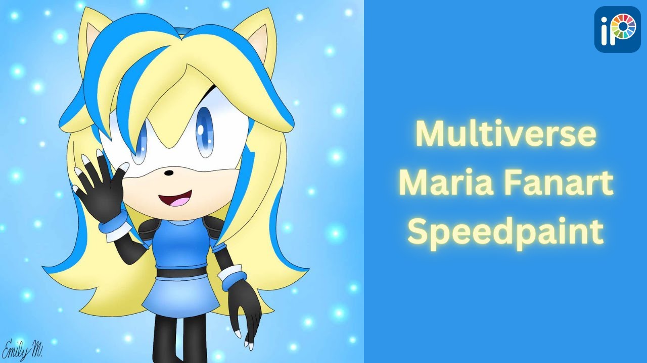 Multiverse Maria Fanart Speedpaint - YouTube