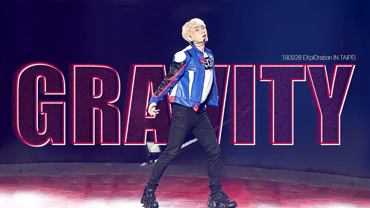 190928 EXplOration in TAIPEI 백현(baekhyun) Gravity 4K - YouTube
