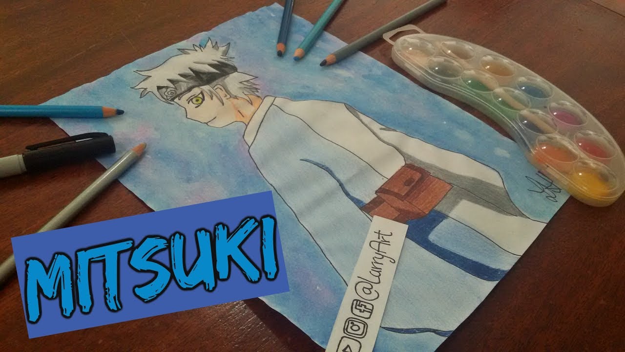 Como dibujo a Mitsuki|How to draw Mitsuki|Boruto Nex Generations|2017 ...