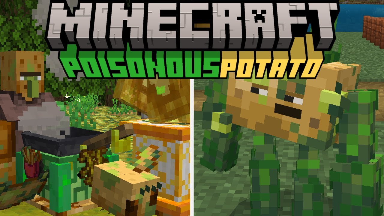 The Minecraft Poisonus Potato Update WE NEEDED! - YouTube