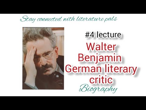 Walter Benjamin|German literary Critic | Biography in Urdu /Hindi - YouTube