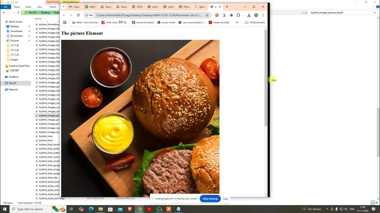 HTML Picture Element Part-2 15.11.24 | Design Drift Studio - YouTube