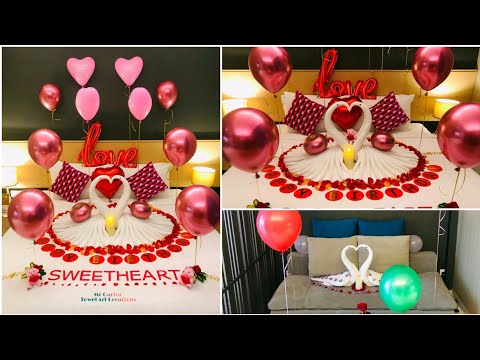 Surprise Romantic Room Decoration for Birthday, Anniversary.
